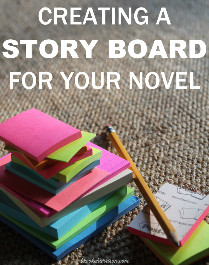 How to create a storyboard for your novel | Brooke Reviews